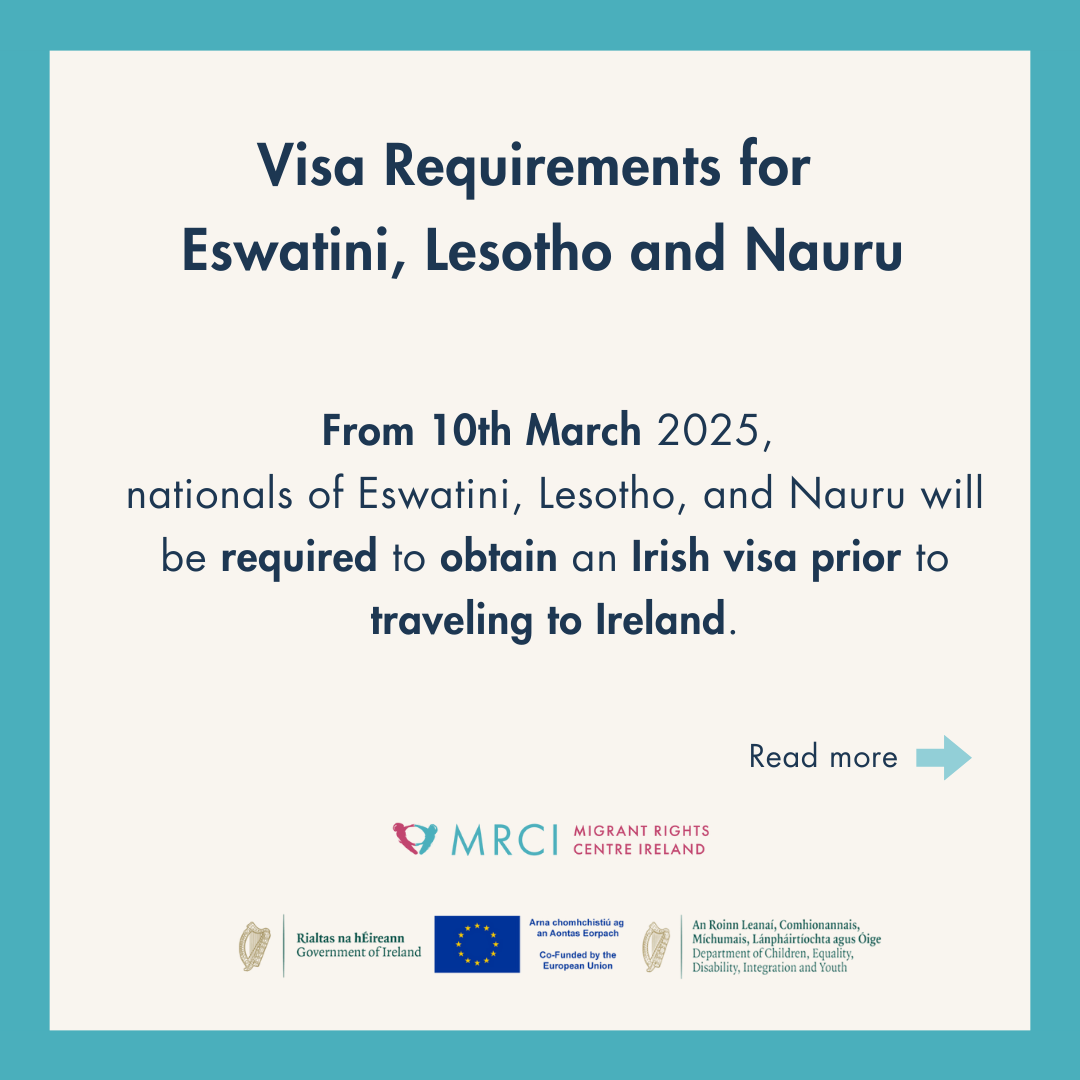 Visa Requirements for Eswatini, Lesotho, and Nauru Nationals Travelling ...