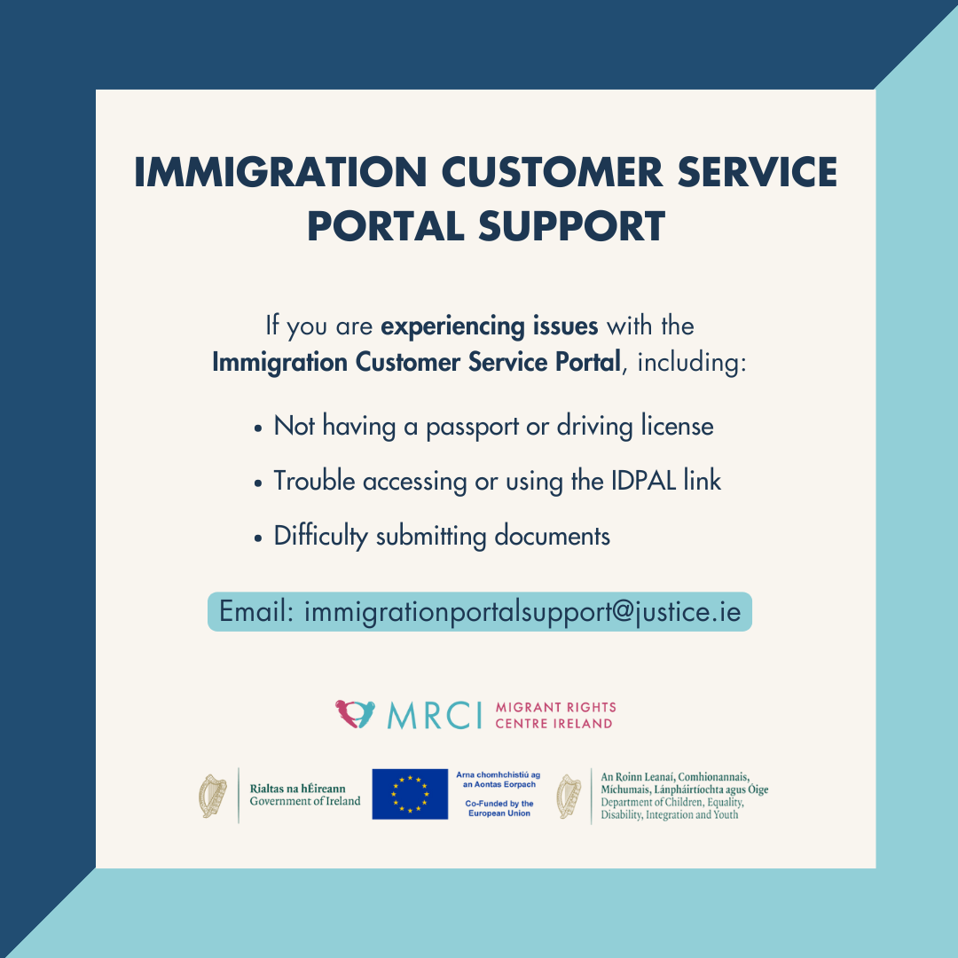 Immigration Customer Service Portal Support - MRCI