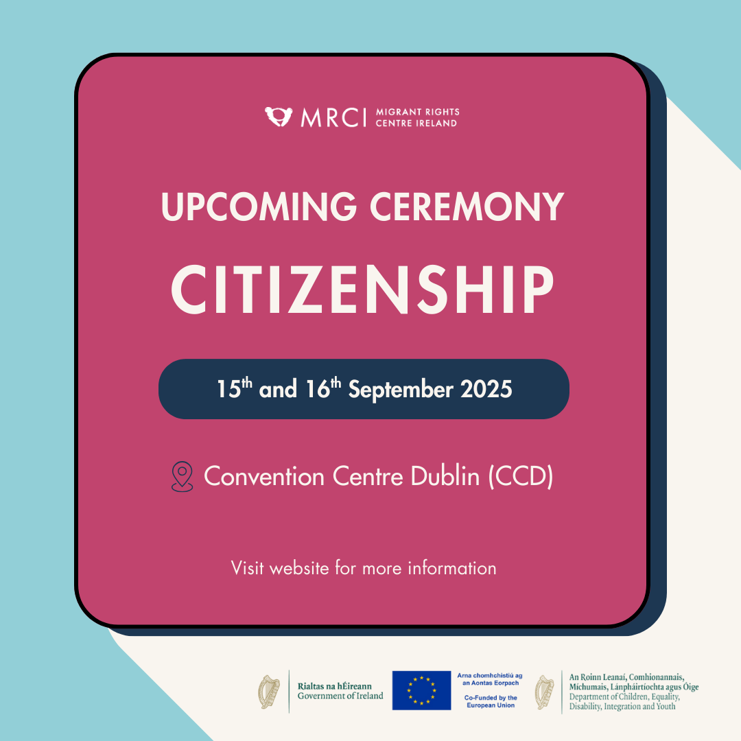 Upcoming Citizenship Ceremony – 15th and 16th September 2025 - MRCI