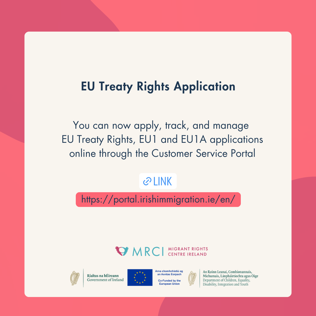 EU Treaty Rights Application - MRCI