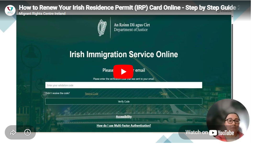 How to Renew Your Irish Residence Permit (IRP) Card Online - Step by ...